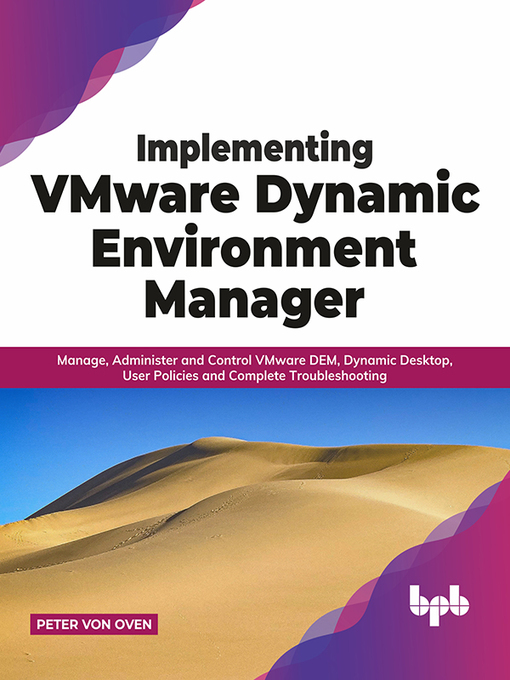 Libby - Implementing VMware Dynamic Environment Manager